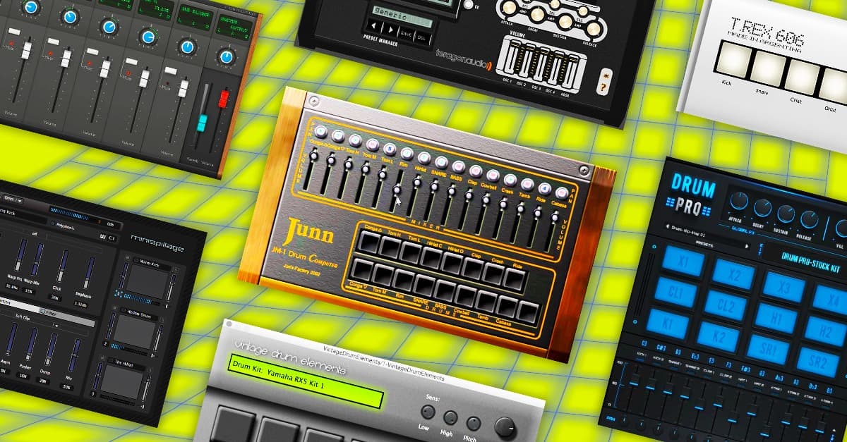 15 Free Drum VST Plugins For the Best Drum Tracks [2024 Update] | LANDR ...